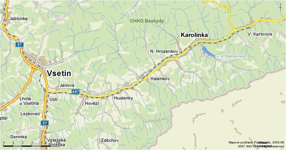 Vsetín: Cyklostezka Bečva - královna stezek Moravy | Galerie ...